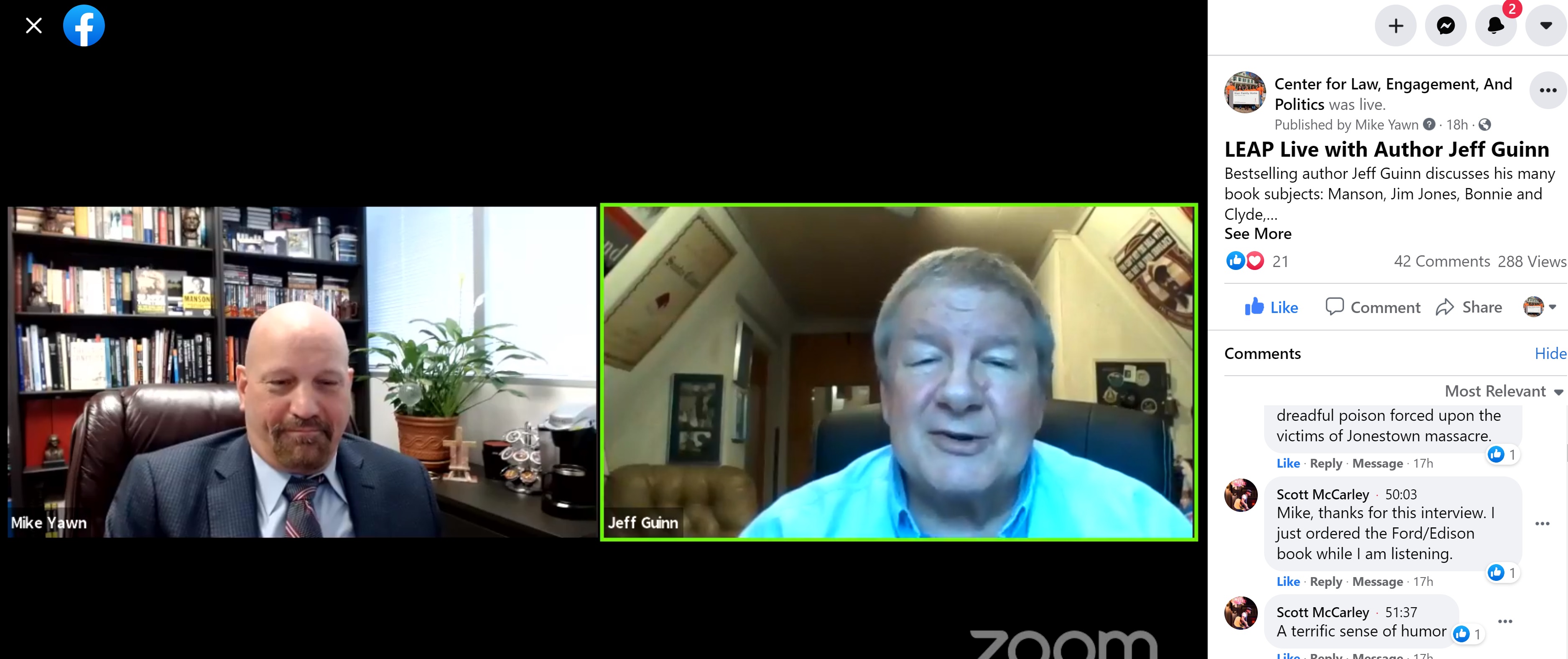 A Historical Tour of the 20th Century with Jeff Guinn – Center for Law ...