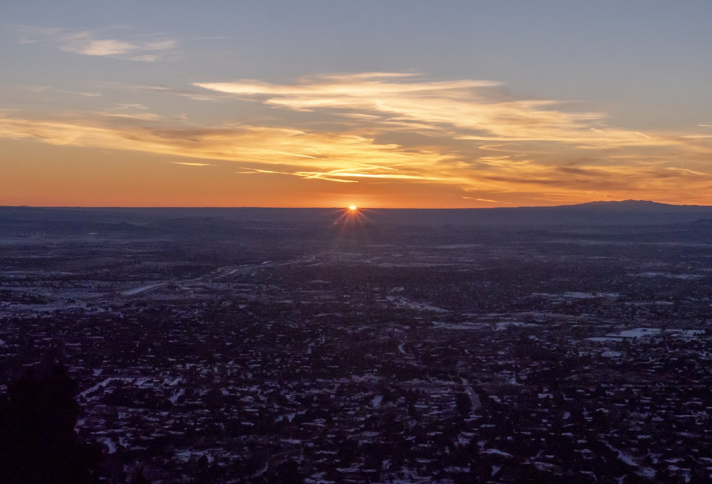 A Santa Fe Sunset from Sun Mountain – Center for Law, Engagement, and ...